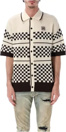 Amiri Homme, Pulls, Multicolore, Taille: M Bowling Knit Shirt
