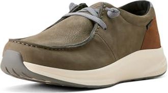 Ariat Ariat Homme Buckeye Waterproof Shoe Semelle de Mocassin, Gris foncé/Marron, 41 EU