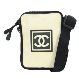 Chanel Pre-owned Nylon Cross Body Bag - - Pre-owned - Damen - Beige - ONE SIZE
