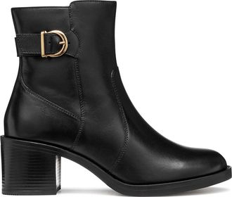 Geox Damen D SERILDA 60 Ankle Boot, Black, 39.5 EU