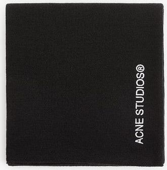 Acne Studios Echarpe logo