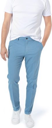 HUGO BOSS Herren Hose blau Slim Fit