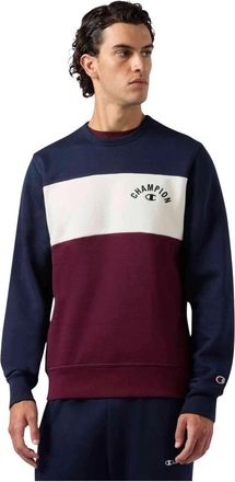 Champion Homme, Sweatshirts et sweats &agrave; capuche, Bleu, Taille: M SweaT-shirt col rond