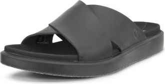 Ecco Herren FLOWT M Sandal, Black, 47 EU