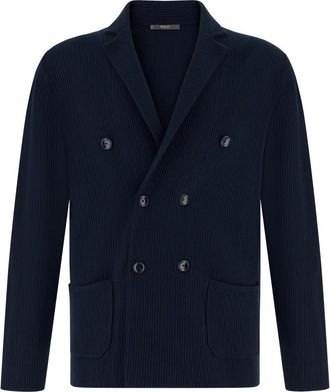 Boggi Milano Herren, Strickwaren, Blau, LGr&ouml;&szlig;e