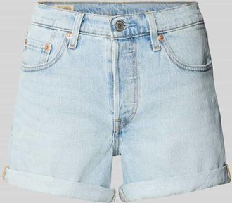 Levi's Regular Fit Jeansshorts im 5-Pocket-Design Modell 501