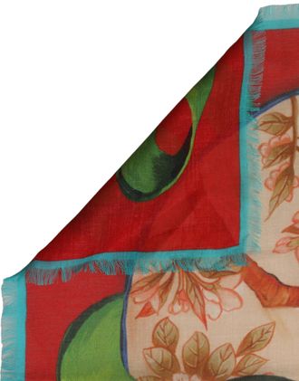 Dolce & Gabbana Marco Polo Motifs Scarf - Multicolor