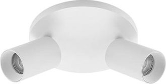 Arcchio Spot Brinja à intensité variable (Moderne) en Blanc Aluminium e. a. pour Couloir (à 2 lampes, GU10) Lampe encastrable plafonnier applique