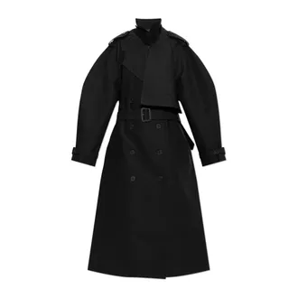 Anine Bing Femme, Manteaux, Noir, Taille: 38 FR Trench Coat Pascale