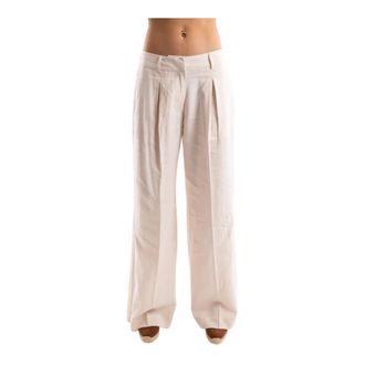 Hinnominate Wide Hosen - - Trousers - Damen - Beige - XS