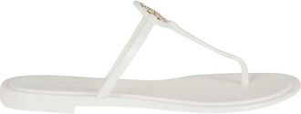 Tory Burch Tory Burch Sandalen - White Sandals With Thin Straps - Gr. 10 - in Grau - f&uuml;r Damen