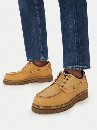 Tommy Jeans Halbschuhe Archive 01 Boat Shoe EM0EM01703 Gelb