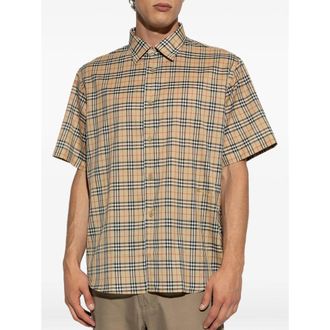 Burberry Radmar Check Shirt - Beige