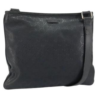 Gucci Pre-owned Plastik Crossbody Bag - - Pre-owned - Damen - Schwarzk - ONE SIZE