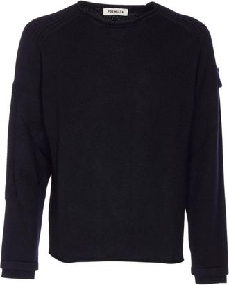 Premiata Homme, Pulls, Bleu, Taille: M Pull ras du cou