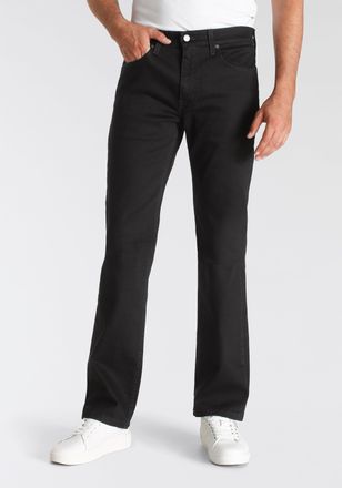 Levi's Bootcut-Jeans LEVIS 527 SLIM BOOT CUT, Herren, Gr. 30, L&auml;nge 34, schwarz (boot cut native cali), Denim/Jeans, Obermaterial: 99% Baumwolle, 1% Elasthan