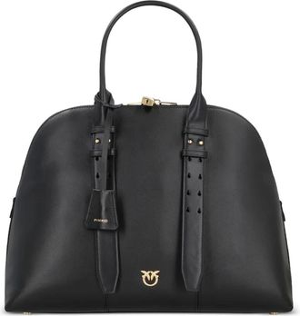 Pinko grand cabas Escape en cuir - Noir