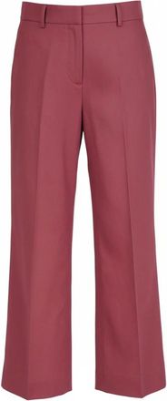 Max Mara Femme, Pantalons, Rose, Taille: 46 FR Zircone Wide Pantalons
