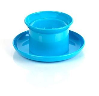 Kimmel 21-000-2308 Eierbecher mit Teller 2 er Set, Kunststoff, Hellblau