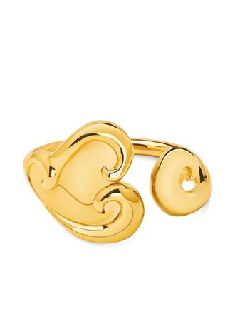 Oscar De La Renta Swirl Heart Armspange - Gold