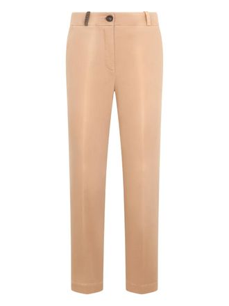 PESERICO pantalon &agrave; coupe droite - Tons neutres