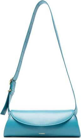 Jil Sander Femme, Sacs, Bleu, Taille: ONE Size Cannolo Shoulder Bag
