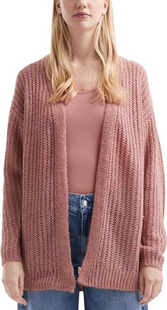 QS by s.Oliver Locker gestrickte Jacke mit &uuml;berschnittener Schulter