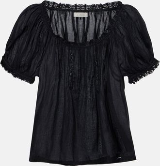 D&ocirc;en D&ocirc;en Top Frederica aus Baumwoll-Voile