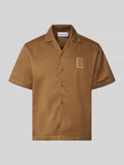 Lacoste Regular Fit Freizeithemd aus reiner Baumwolle