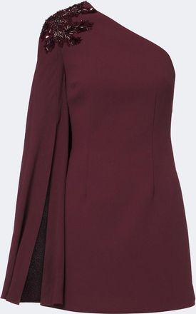 Rebecca Vallance Verziertes One-Shoulder-Minikleid River