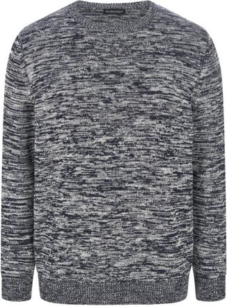 Louis Sayn Strickpullover Rundhals-Ausschnitt Louis Sayn blau