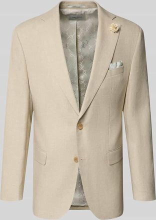 Carl Gross Regular Fit Anzugjacke aus Leinen-Mix Modell Tannon