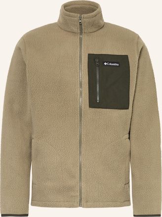 Columbia Fleecejacke Jasper Ridge Pebbled Full Zip Fleece gruen