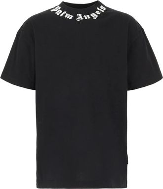 Palm Angels Homme, Tops, Noir, Taille: XL T-shirt
