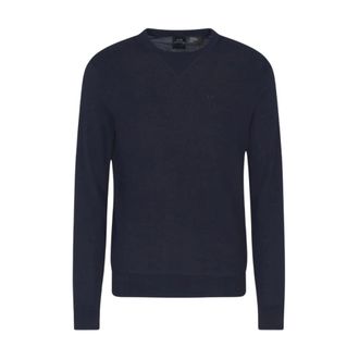 A|X Armani Exchange Homme, Pulls, Bleu, Taille: XS Maille Ras du Cou