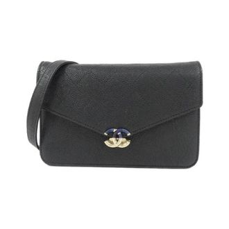 Chanel Pre-owned Caviar Skin Chain Wallet - - Pre-owned - Damen - Schwarzk - ONE SIZE