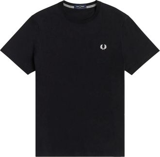 Fred Perry Herren, Oberteile, Schwarzk, MGr&ouml;&szlig;e