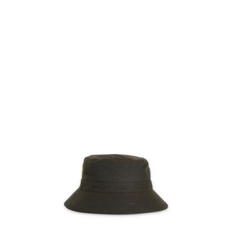 Barbour Homme, Accessoires, Vert, Taille: M Waxed Bucket Hat