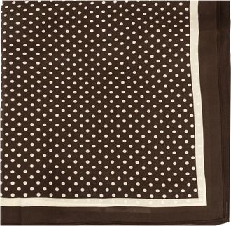 Matteau Femme, Accessoires, Brun, Taille: ONE Size Silk Sarong 0 - Polka Dot