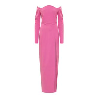 M&ocirc;not Off Shoulder Kleid - - Dresses - Damen - Rosa - 2XS