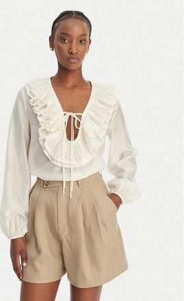 Eleh Bluse SS260116 Creme Regular Fit