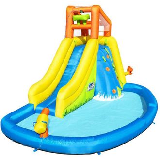 Bestway H2OGO Mega-Wasserpark mit Dauergebl&auml;se Mount Splashmore 435 x 286 x 267 cm
