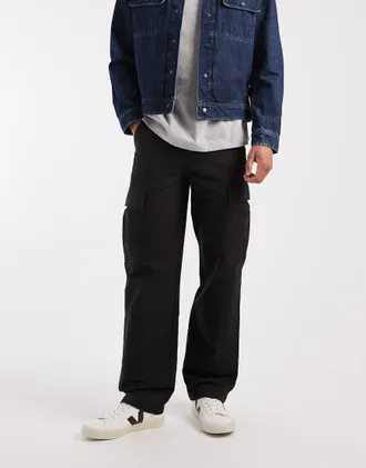 Levi's XX - Pantalon cargo droit - Noir