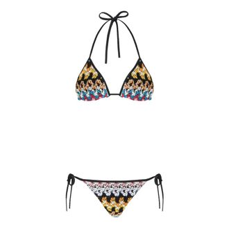 Missoni Femme, Maillots de bain, Multicolore, Taille: 42 FR Bikini Triangle Crochet Zig-Zag