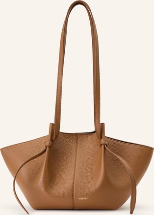 Yuzefi Yuzefi Schultertasche Mochi braun