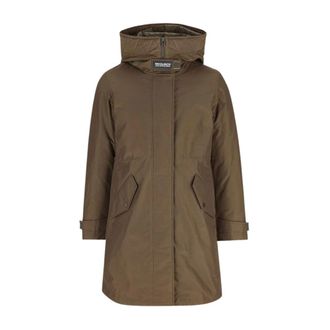 Woolrich Parkas - - Coats - Damen - Gr&uuml;n - M