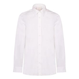 Givenchy Baumwollhemd - - Shirts - Herren - Wei&szlig; - L