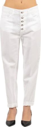 Dondup Femme, Pantalons, Blanc, Taille: W28 Jeans Koons