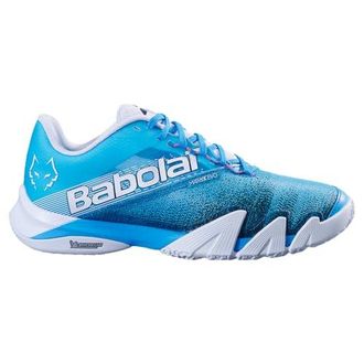 Babolat Hommes Jet Premura JL Chaussures De Padel Chaussures Padel Bleu Clair - Blanc 42
