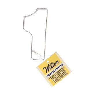 Wilton Cookie Cutter Number 1: Keksausstecher Edelstahl, Ausstecher Set f&uuml;r Keks, Pl&auml;tzchen: Ausstechformen Zahlen und Buchstaben - - 7,8 cm